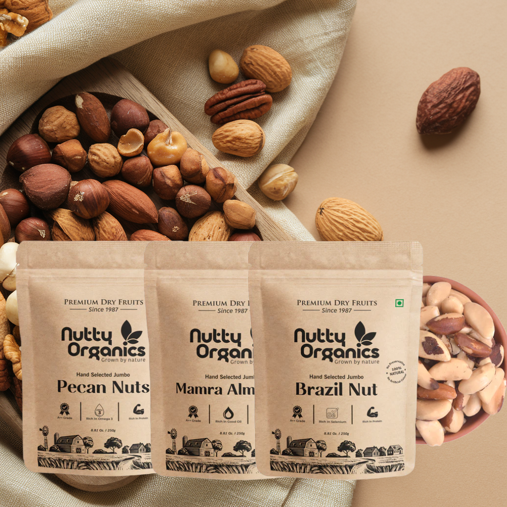 Handpicked Premium Nuts – NuttyOrganics